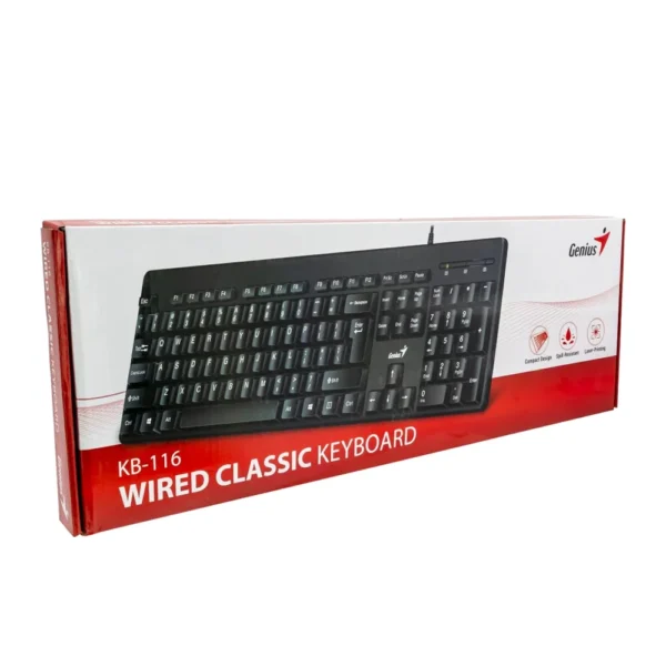 Teclado Genius KB-116 – Tienda TodoMovil